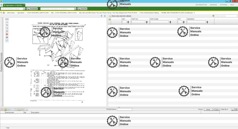 John Deere Parts Advisor 2024 Online Access - parts catalog