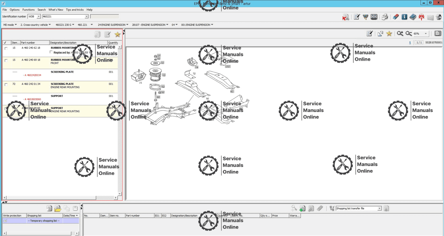 Mercedes-Benz EPC&WIS 2020 Online Access - parts catalog